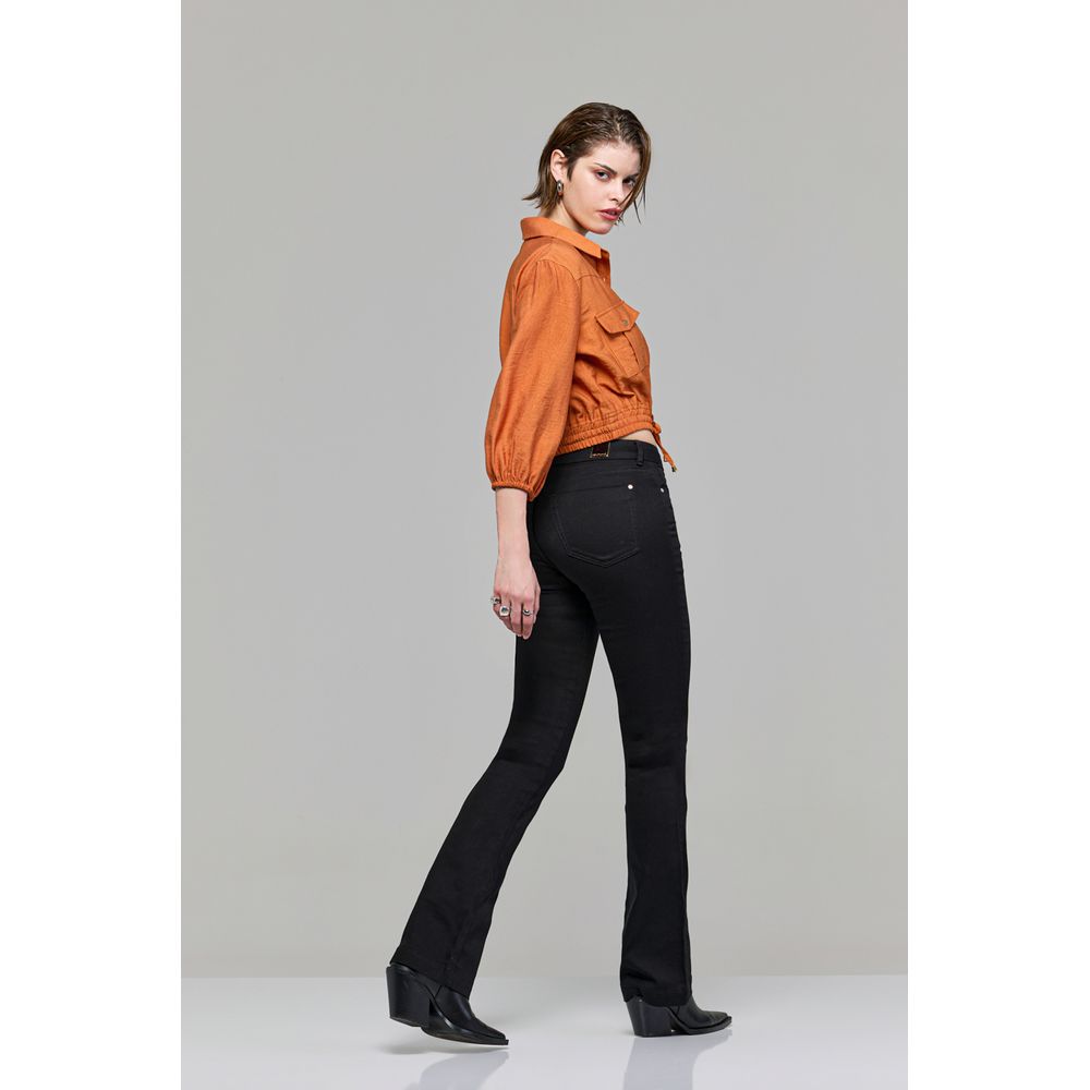 Calça boot cut feminina Patogê cintura média (G3) CL37629 - patoge